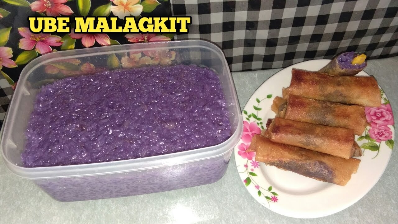 How To Cook UBE MALAGKIT | 2 Easy Ube Malagkit Recipe | Step By Step ...