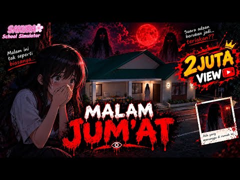 MALAM JUM'AT || horror movie sakura school simulator
