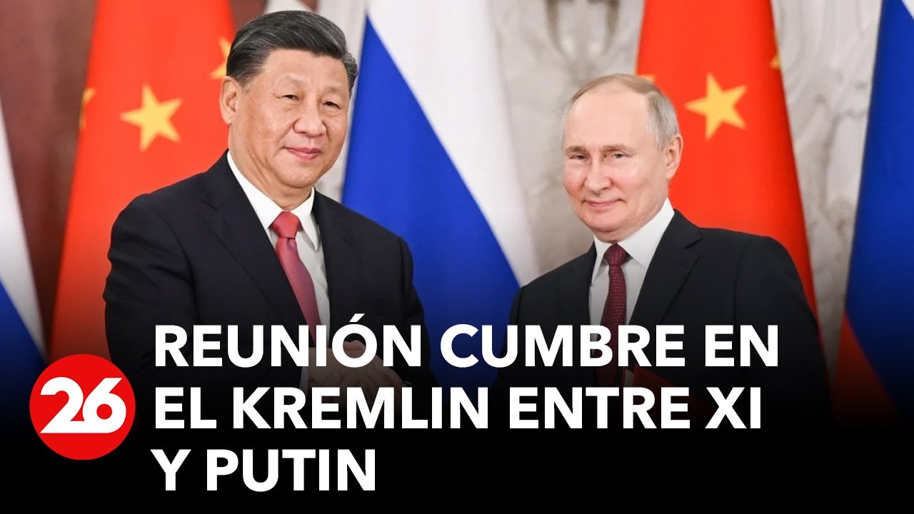 Reunión cumbre en el Kremlin entre Xi Jinping y Vladímir Putin ...