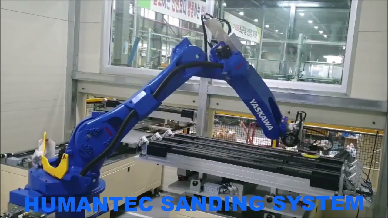 SANDING AUTOMATION[휴먼텍 / HUMANTEC] - YouTube