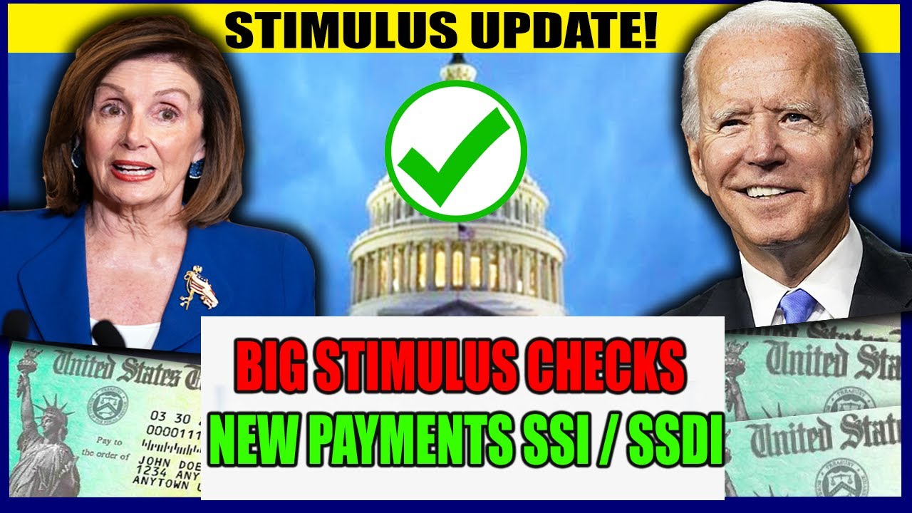 NEW UPDATE: "SENATE PASSES $2,000 STIMULUS CHECKS!?" $1400 Stimulus ...