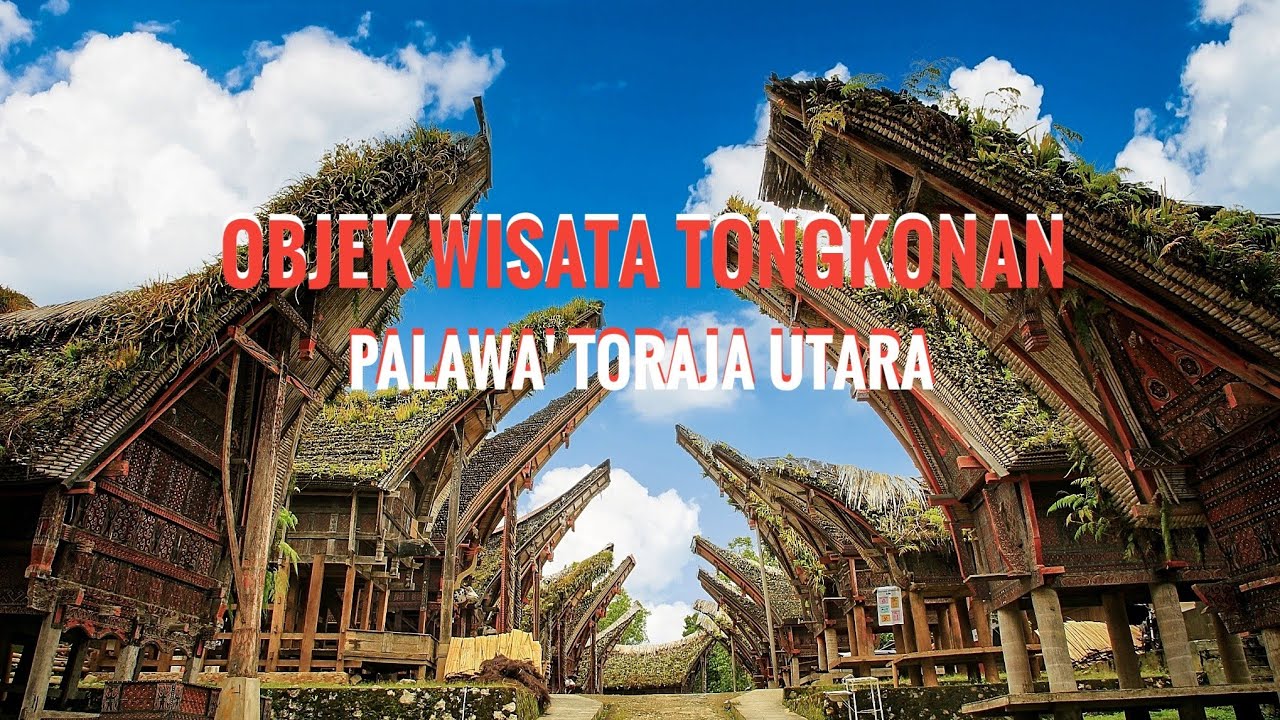 OBJEK WISATA TONGKONAN PALAWA' ( RUMAH ADAT TORAJA ) - YouTube