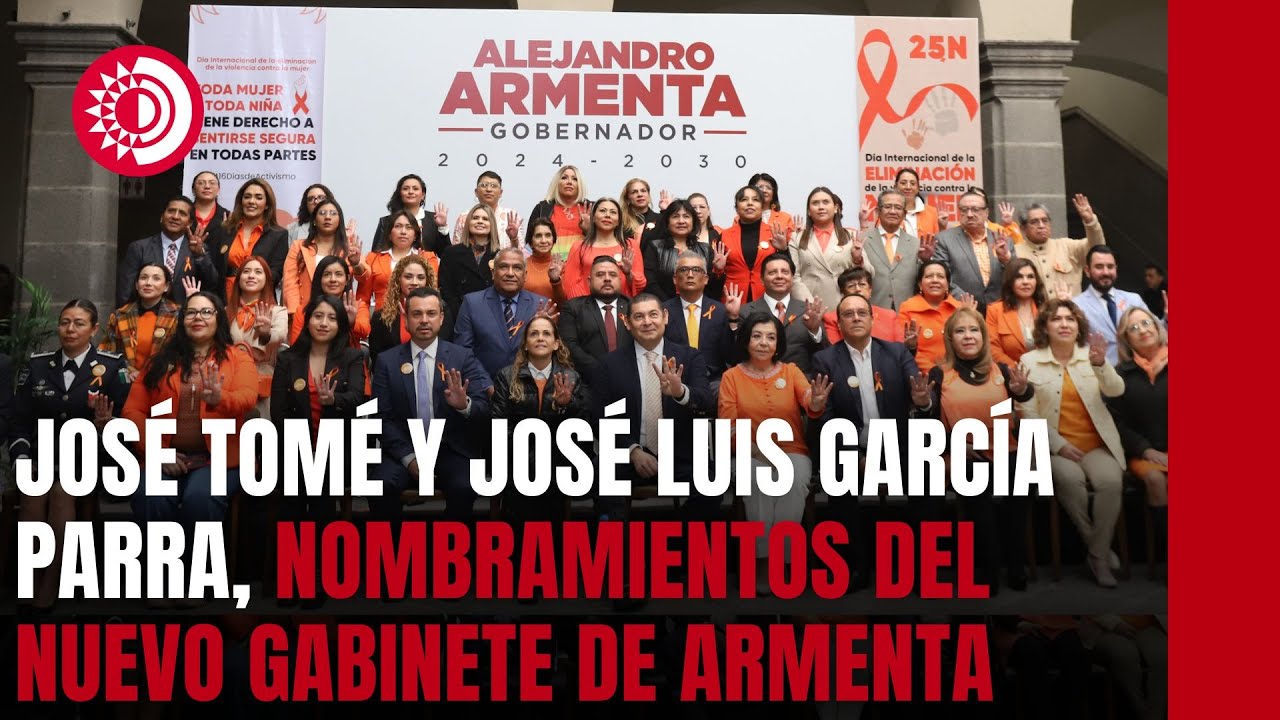 Armenta anuncia 2 nuevos nombramientos: el periodista José Tomé y el ...