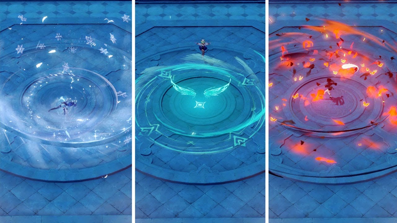 All Elemental Burst Behind The Scene Part 2 - YouTube