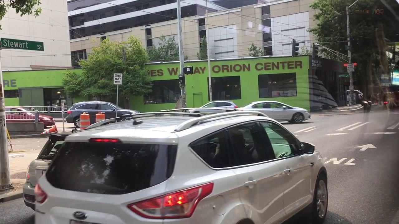 Riding King County Metro Route 255 Into Seattle - YouTube