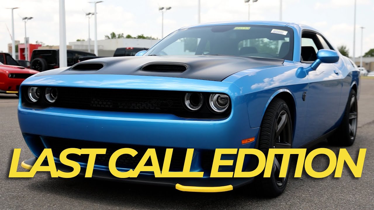 2023 Dodge Challenger SRT Hellcat Jailbreak | LAST CALL EDITION - YouTube