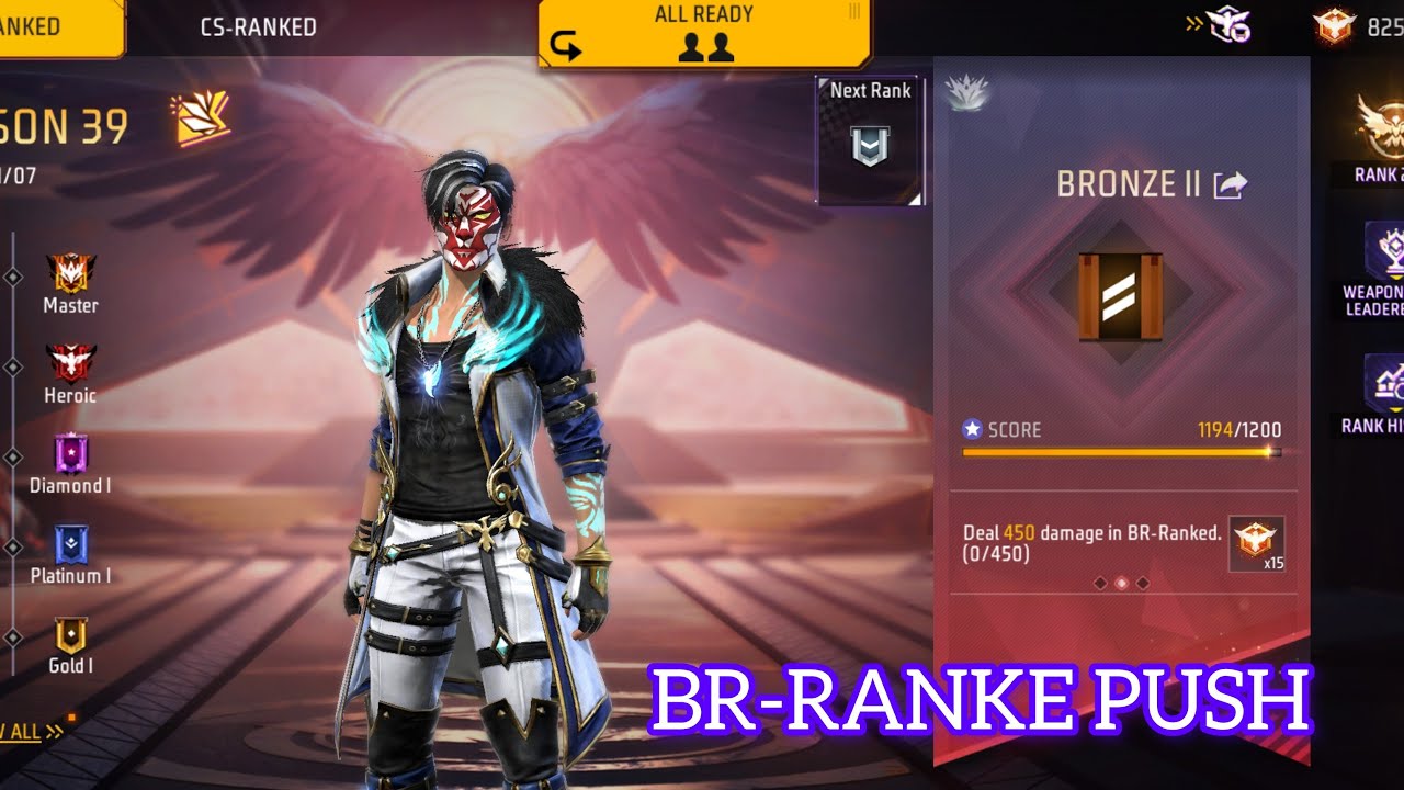 BR-RANKED Season Serious Rank Push Live 🔴 - YouTube