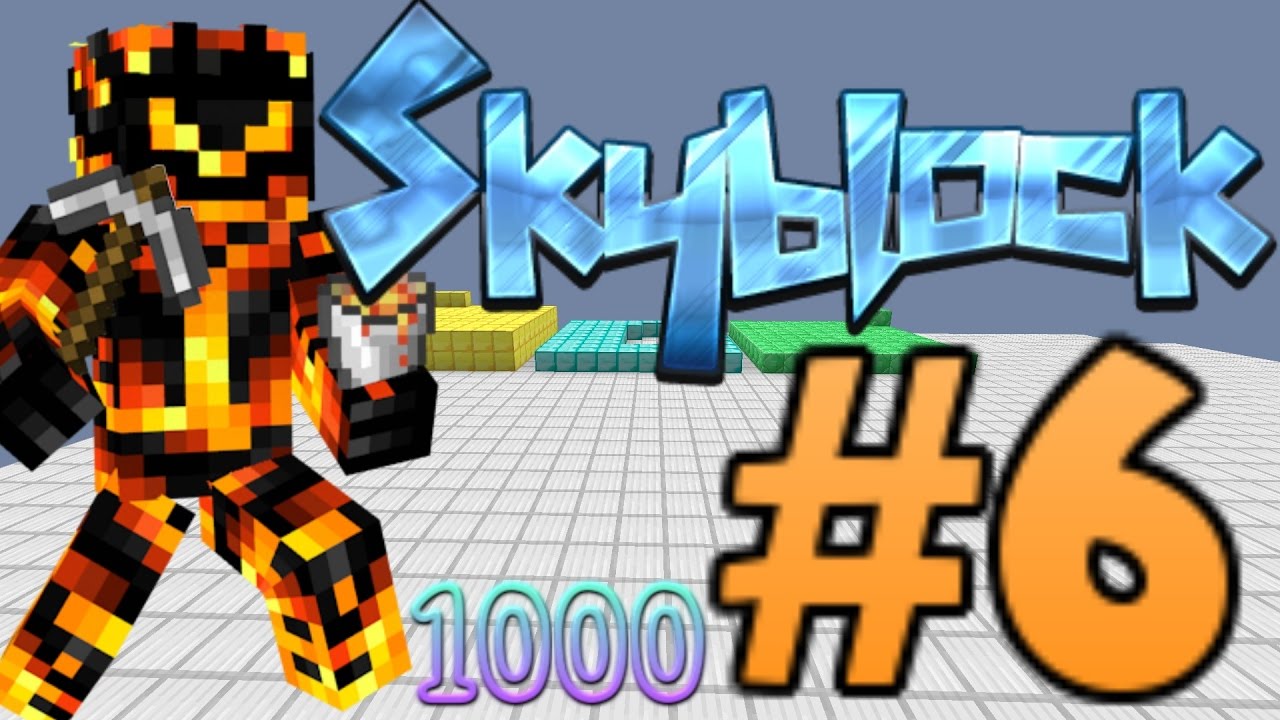 LVL 1000!? Skyblock #6 - YouTube
