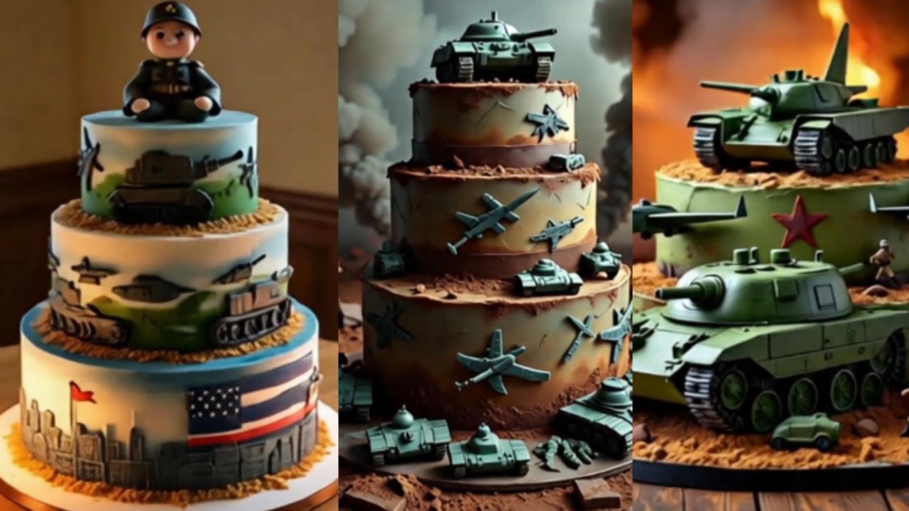 " 30+ Ultimate Army Cake Compilation 🎂🪖 | Epic Designs for Military ...