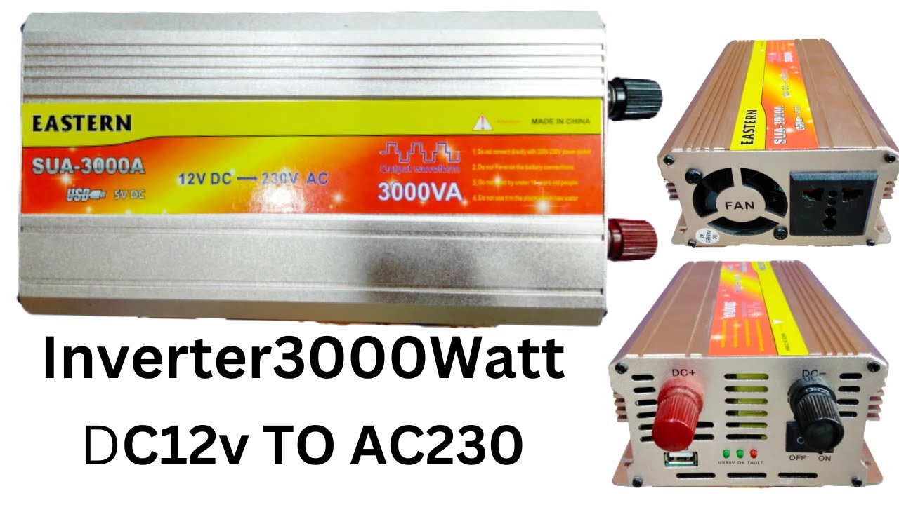 solar inverter 3000 watt unboxing & review and tasting Best solar ...