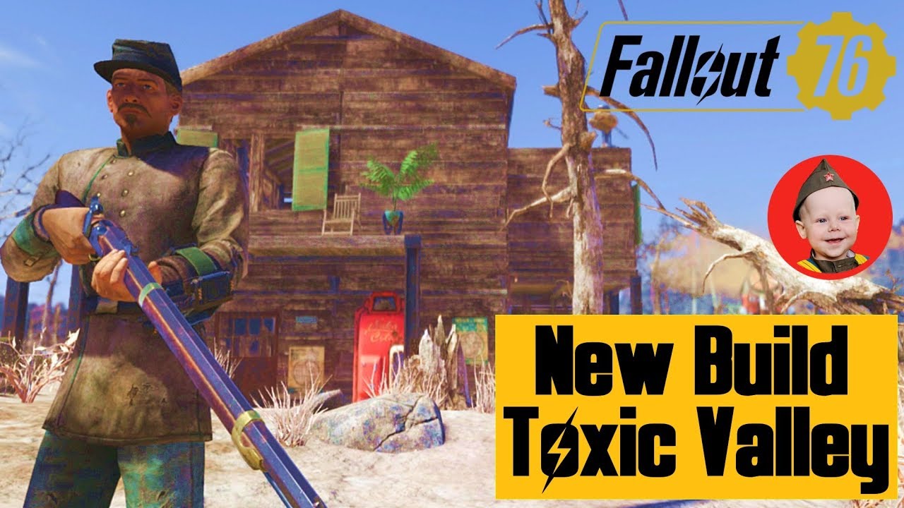 Fallout 76 Base Build: Smith Farm (I Build a Shack in the Toxic Valley ...