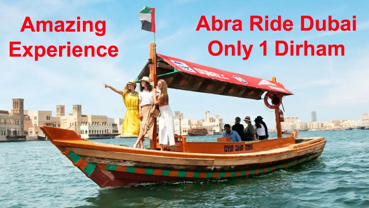 Amazing Experience Abra Ride Dubai Only 1 Dirham - YouTube
