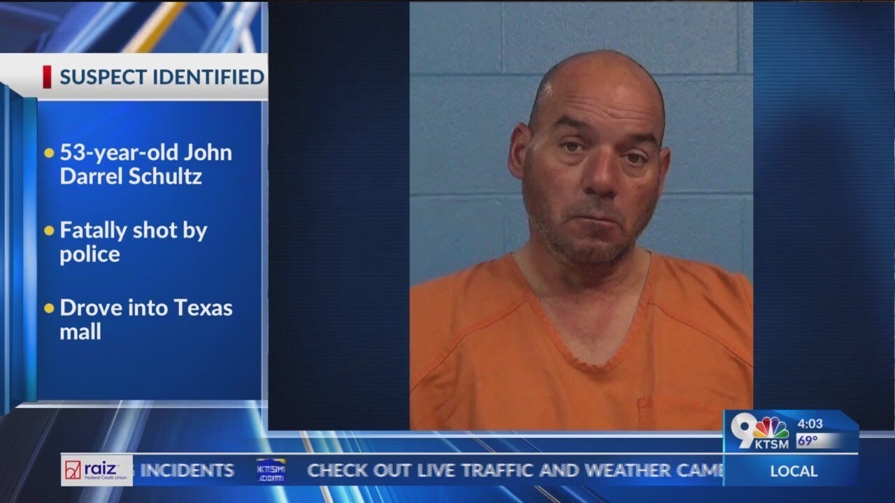 Driver who drove into busy TX mall, fatally shot by officers - YouTube