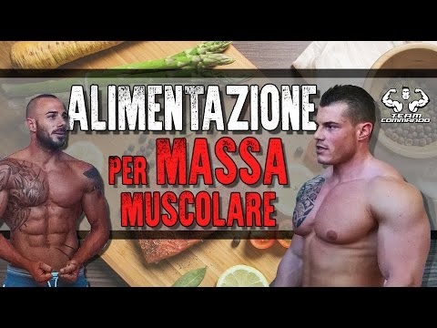 ALIMENTAZIONE ► COME AUMENTO MASSA MUSCOLARE - Team Commando