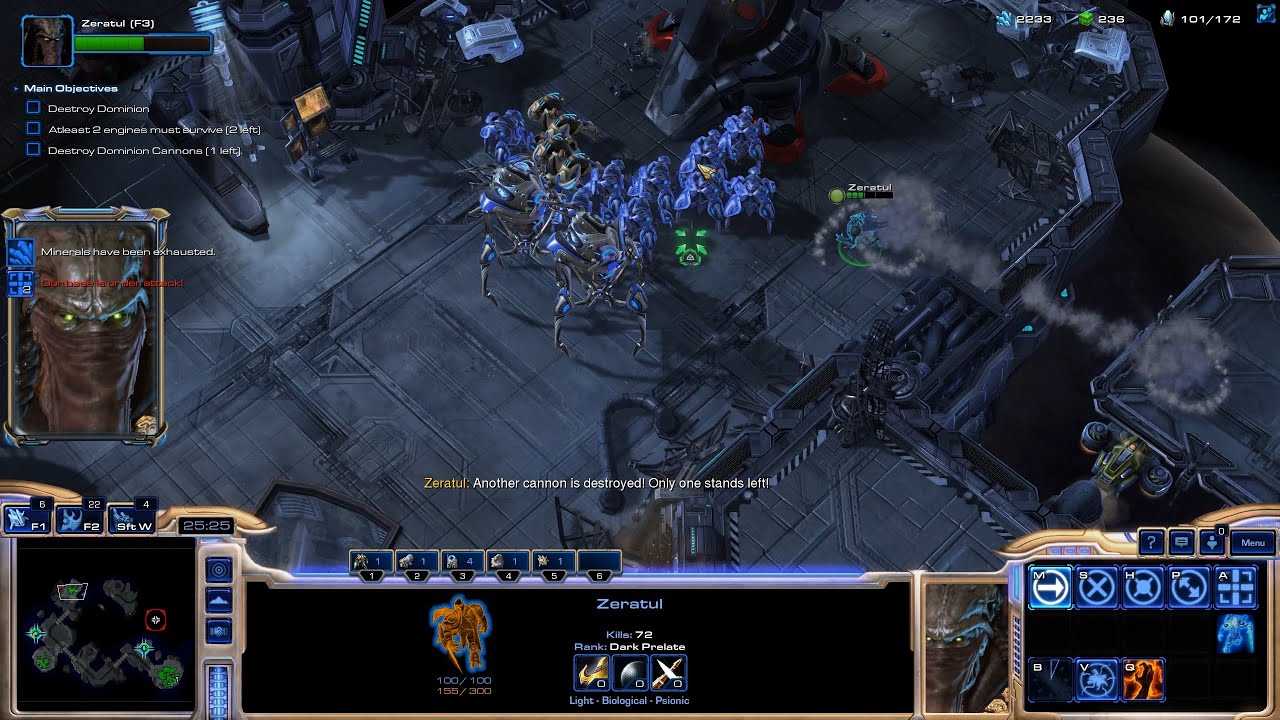 StarCraft II: Vortex of the Void Campaign Mission 5 - The Sky is ...