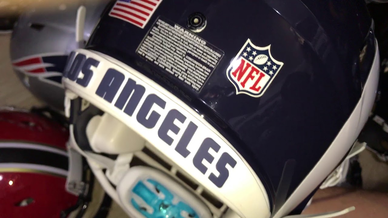 **Update** NFL helmet collection - YouTube