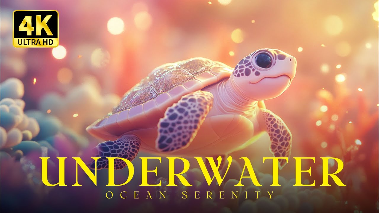 Stunning 4K Underwater Wonders + Relaxing Music | Coral Reefs ...