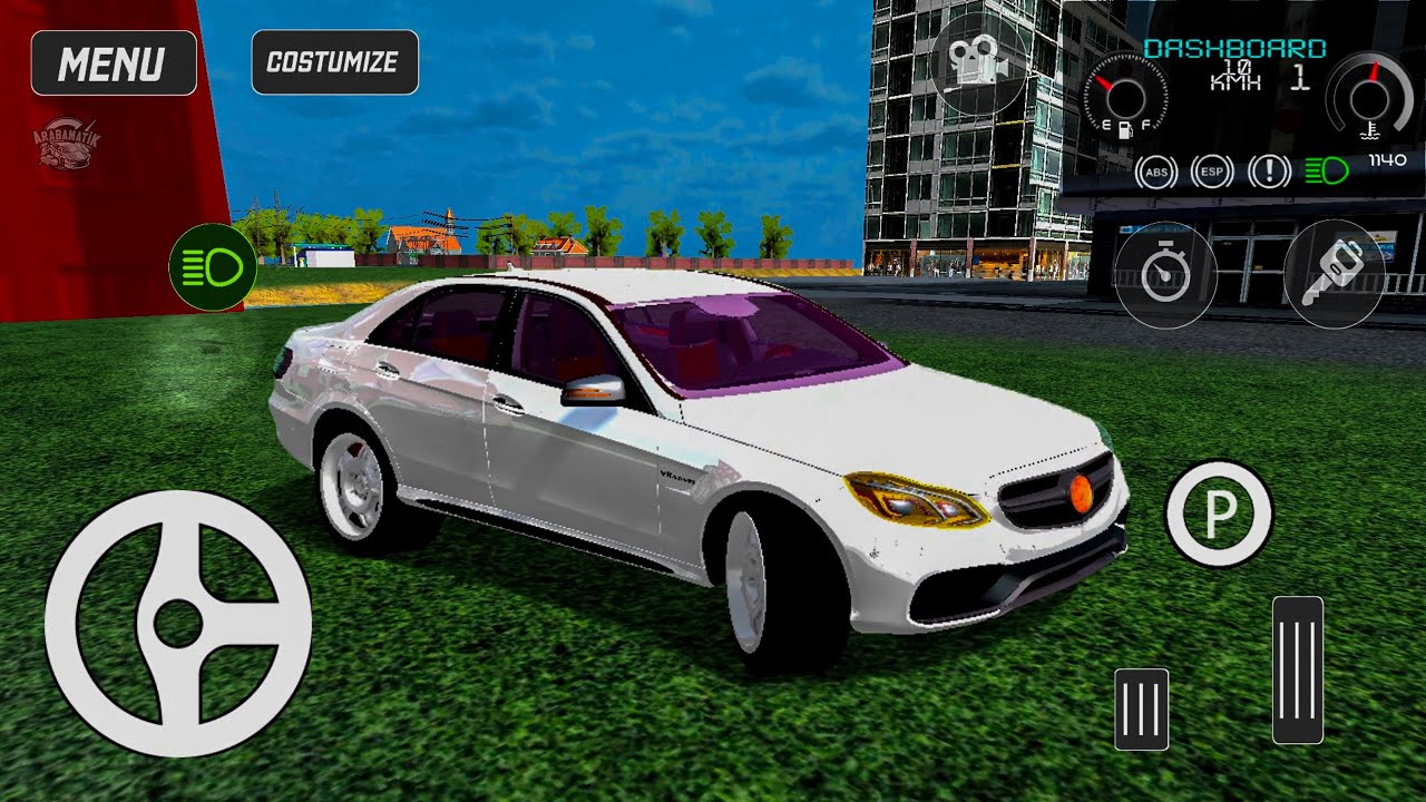 Mercedes-Benz AMG Araba Sürüş Simülatör Oyunu || Euro Car: Simulator 2 ...