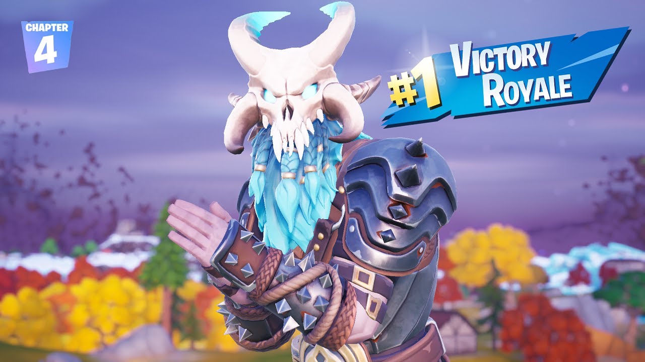 VICTORIA CON LA SKIN RAGNAROK FORTNITE - YouTube