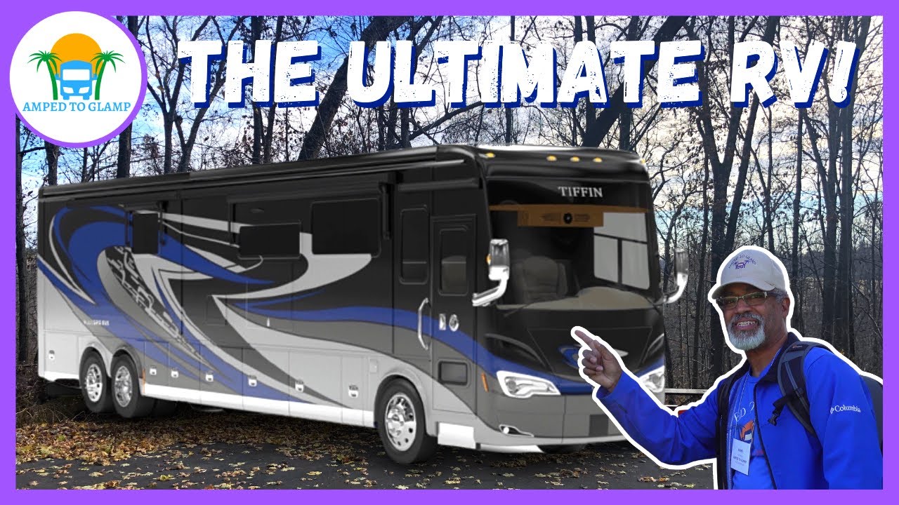 The RV with everything! We toured the Tiffin Allegro Bus 45 FP. - YouTube