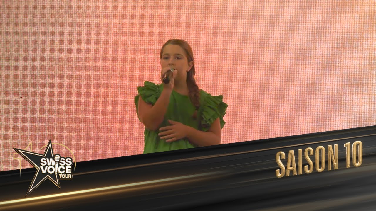 Louise 10 ans - Swiss Voice Tour 2025, Parc du Rhône - YouTube