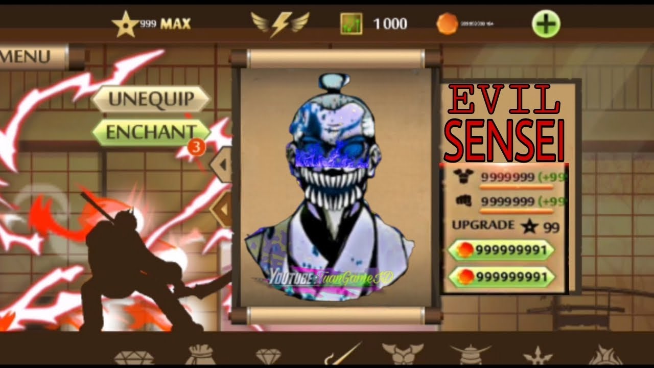 Shadow Fight 2 Mod Evil Sensei + Link Download | Free Download - YouTube