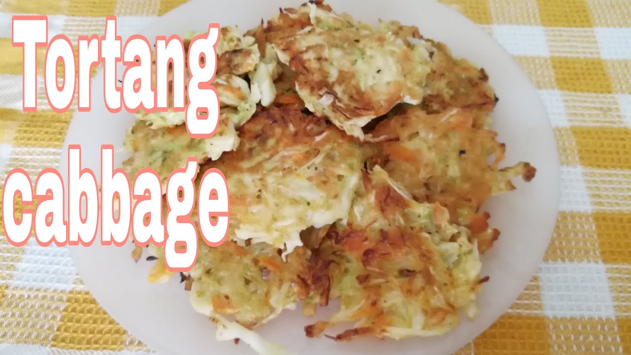 Tortang repolyo (cabbage) cooking pinoy recipe/lasang pinoy /Lutong ...