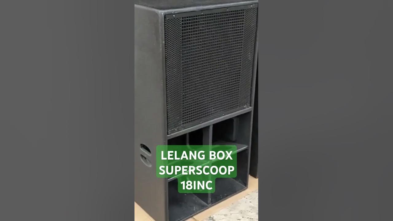 LELANG BOX SUPER SCOOP KEONGAN 18INC LIKE NEW ADA 6BOX - YouTube