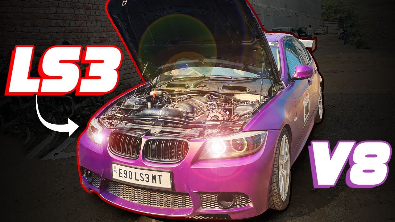 Corvette Engine in a BMW! - YouTube