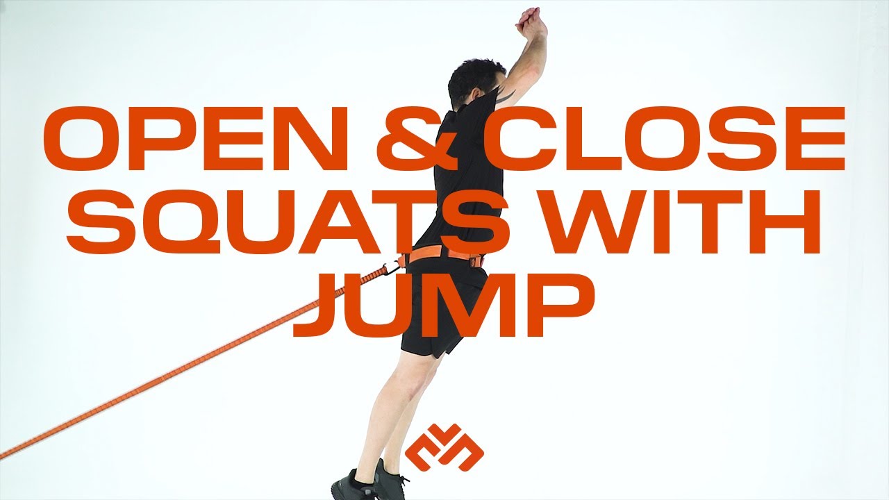 OPEN & CLOSE SQUATS WITH JUMP - Squats abiertos y cerrados con salto ...