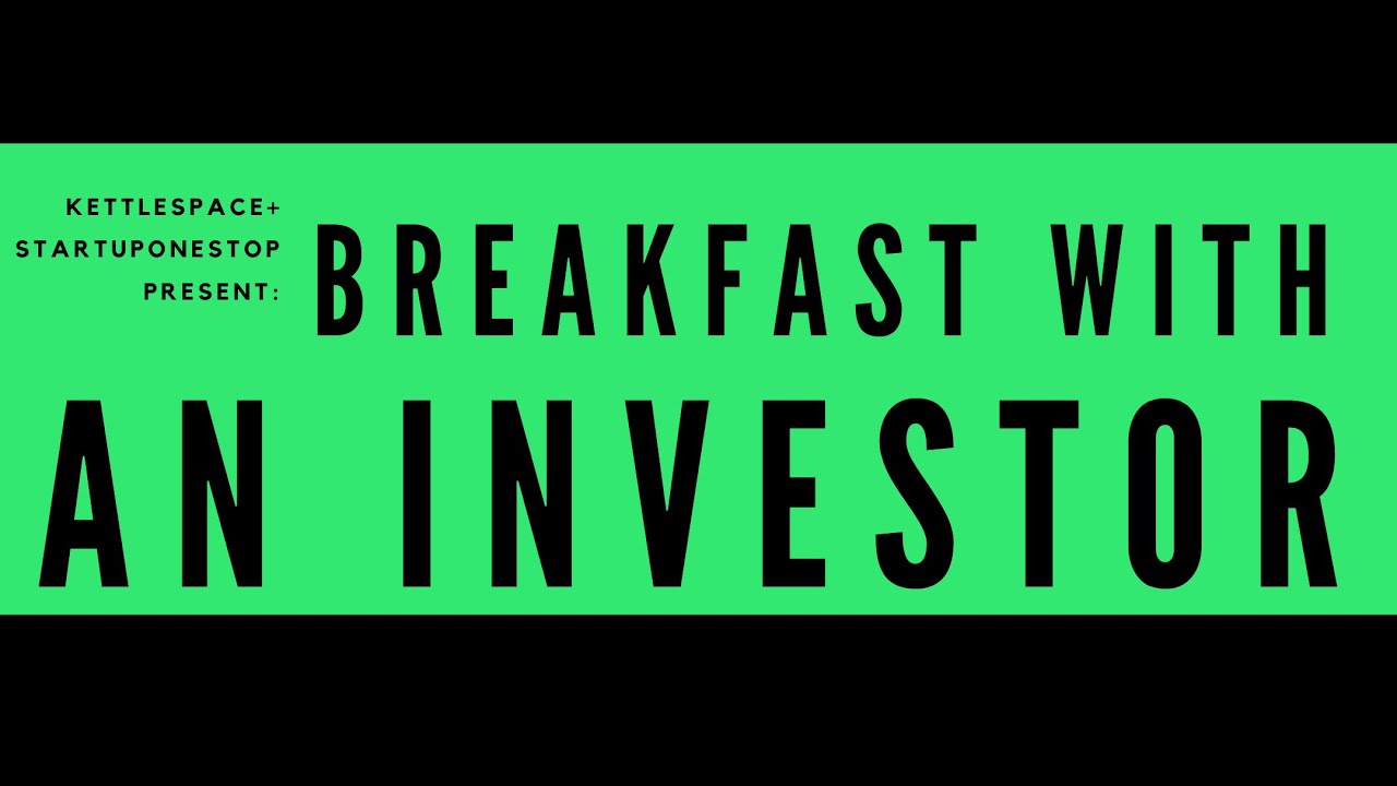 Breakfast With An Investor: Kyle Asman, Backswing Ventures - YouTube
