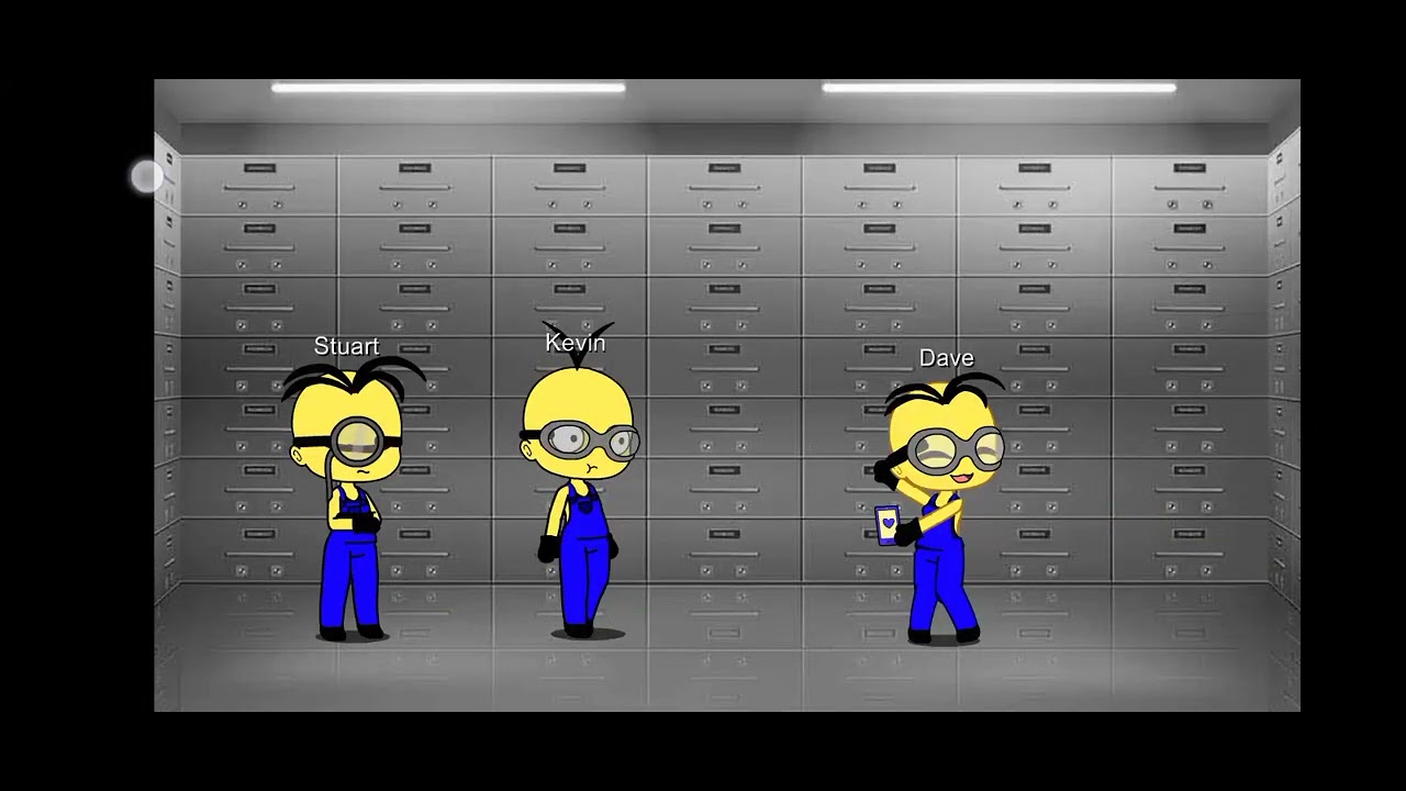 Minions Dancing in elevator | Gacha Ver - YouTube