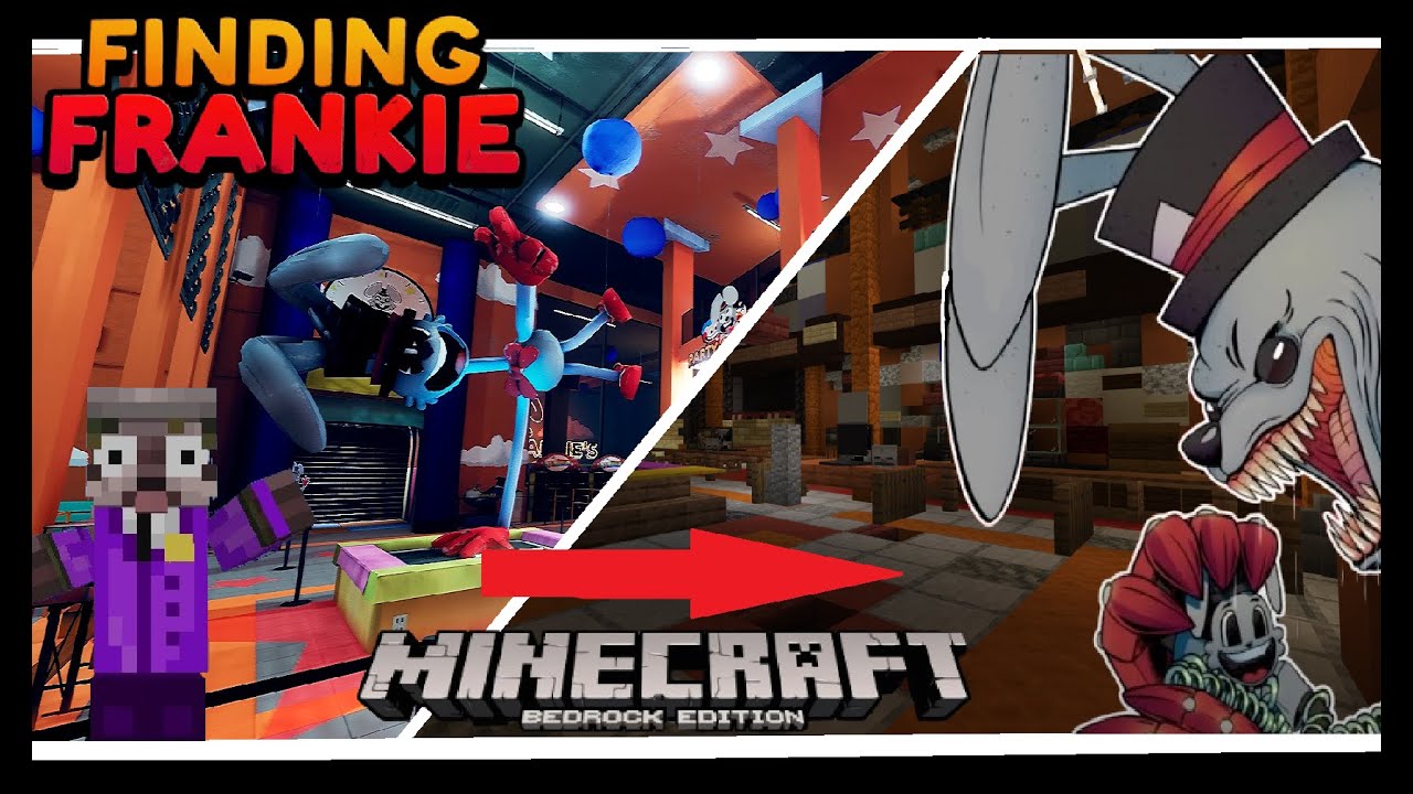 Building Finding Frankie in Minecraft Part #1 // Lobby and Training ...