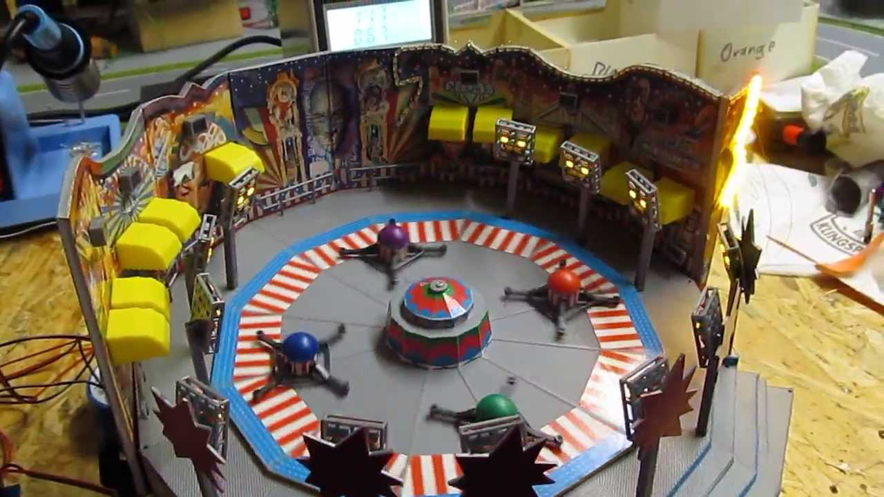 Faller Breakdance mit Motorsteuerung ,Aussenzahnrad und SMD - YouTube