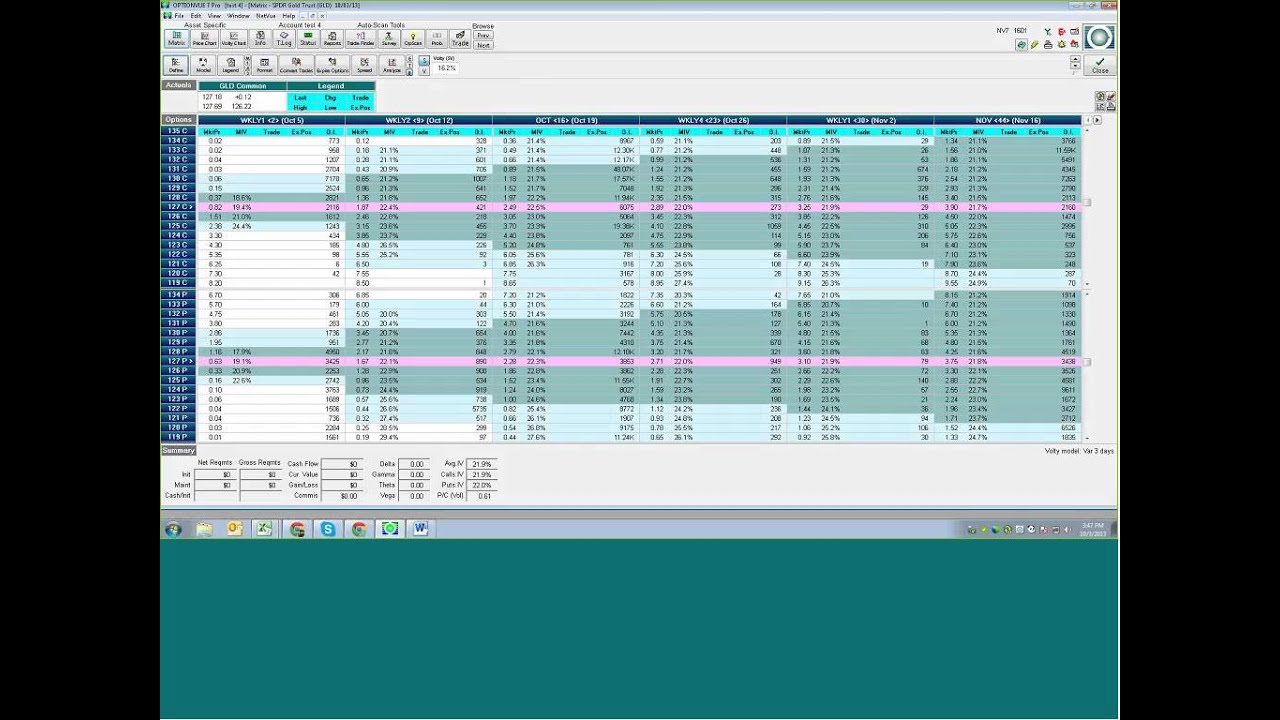 Setting up OptionVue the first time - James Hogan - October 03, 201 ...