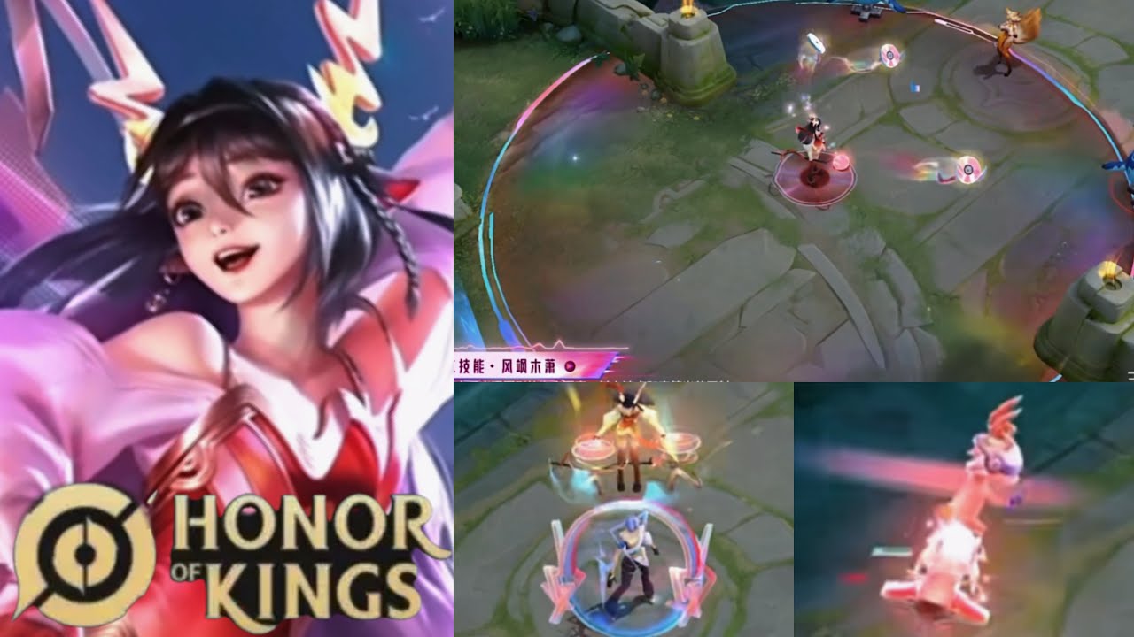 Honor of Kings （Yaria）new skin ｜Electronic music style skin｜skin estilo ...
