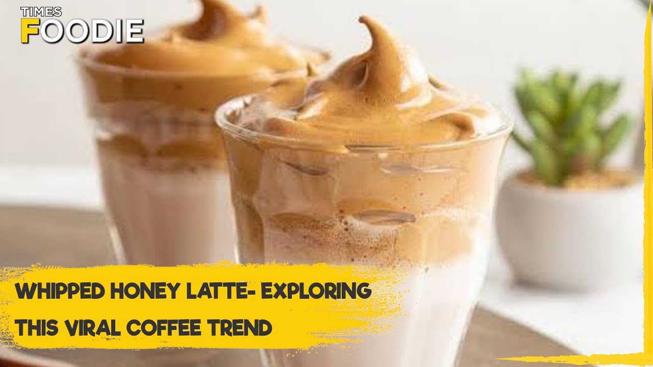 Exploring the viral coffee trend - 'Whipped Honey Latte' - YouTube