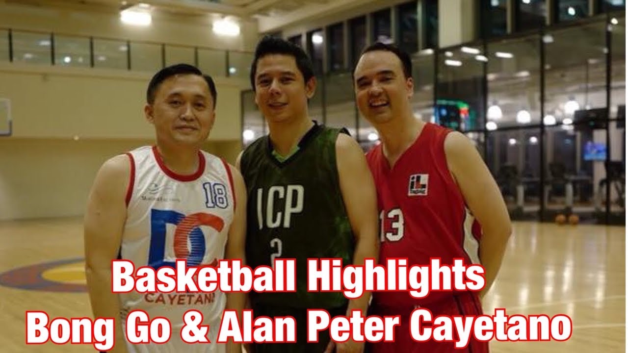 Baba Yap vs Bong Go and Alan Cayetano Basketball - YouTube