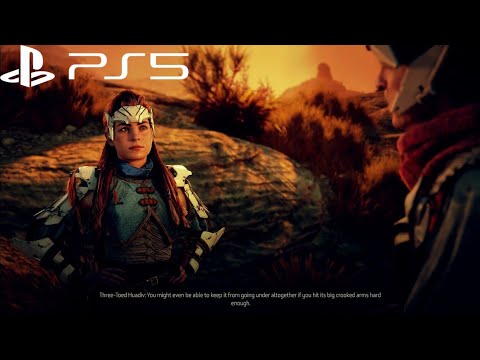 Aloy vs Rockbreaker Machine - Horizon Zero Dawn Remastered PS5 (No ...