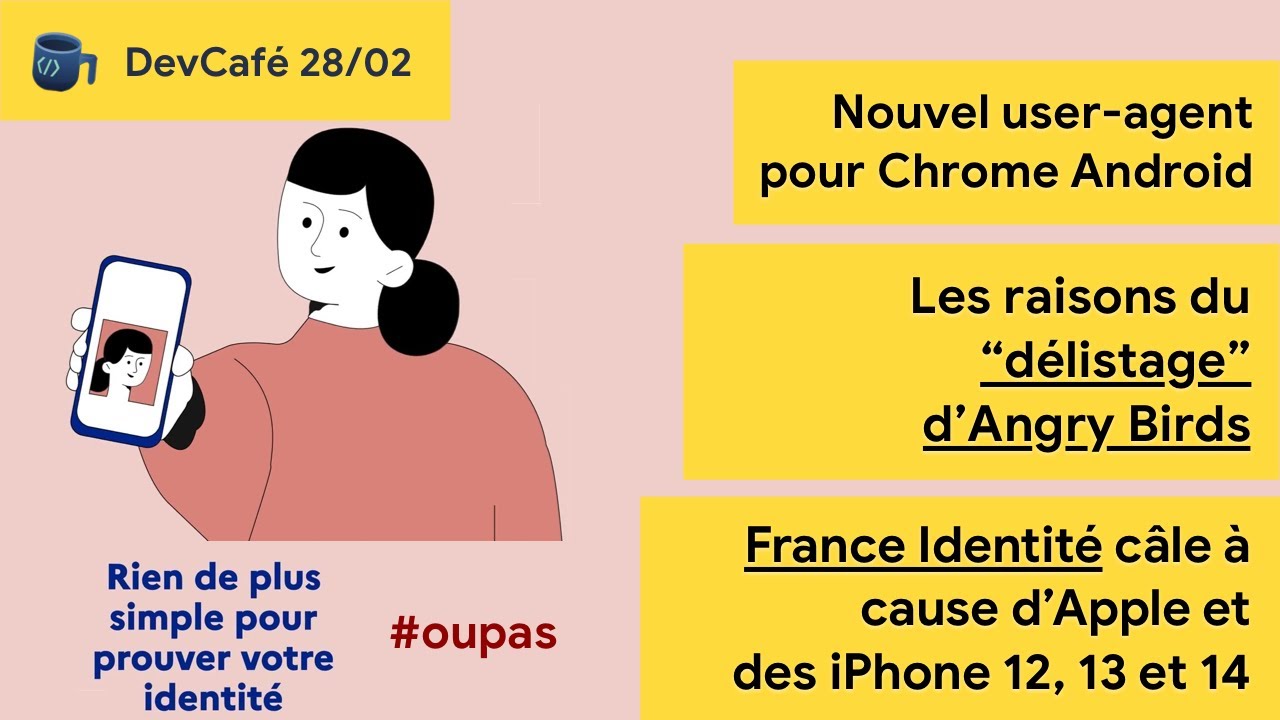 France Identité bloqué par les iPhone 🇫🇷 Nouvel user agent sur Chrome ...