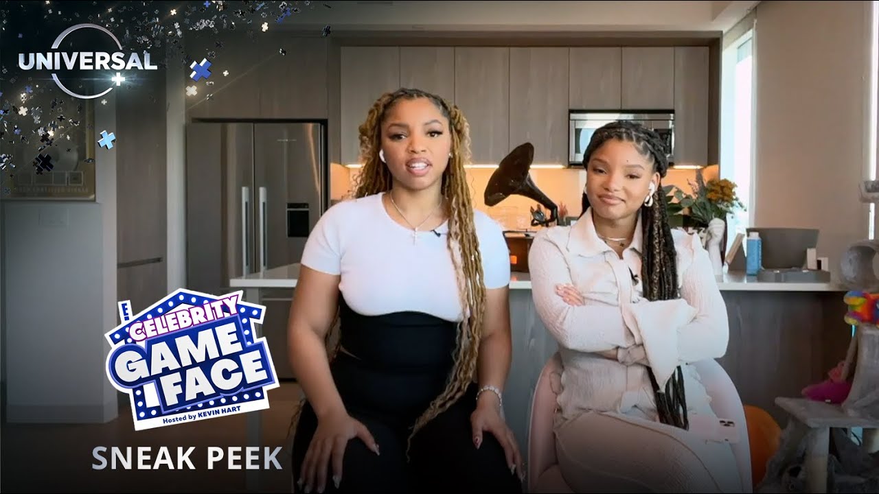 Halle & Chole Bailey | Celebrity Game Face | Sneak Peek | New Series ...