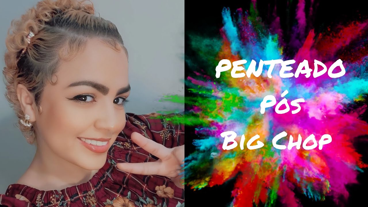 TUTORIAL DE PENTEADO PÓS BIG CHOP - YouTube