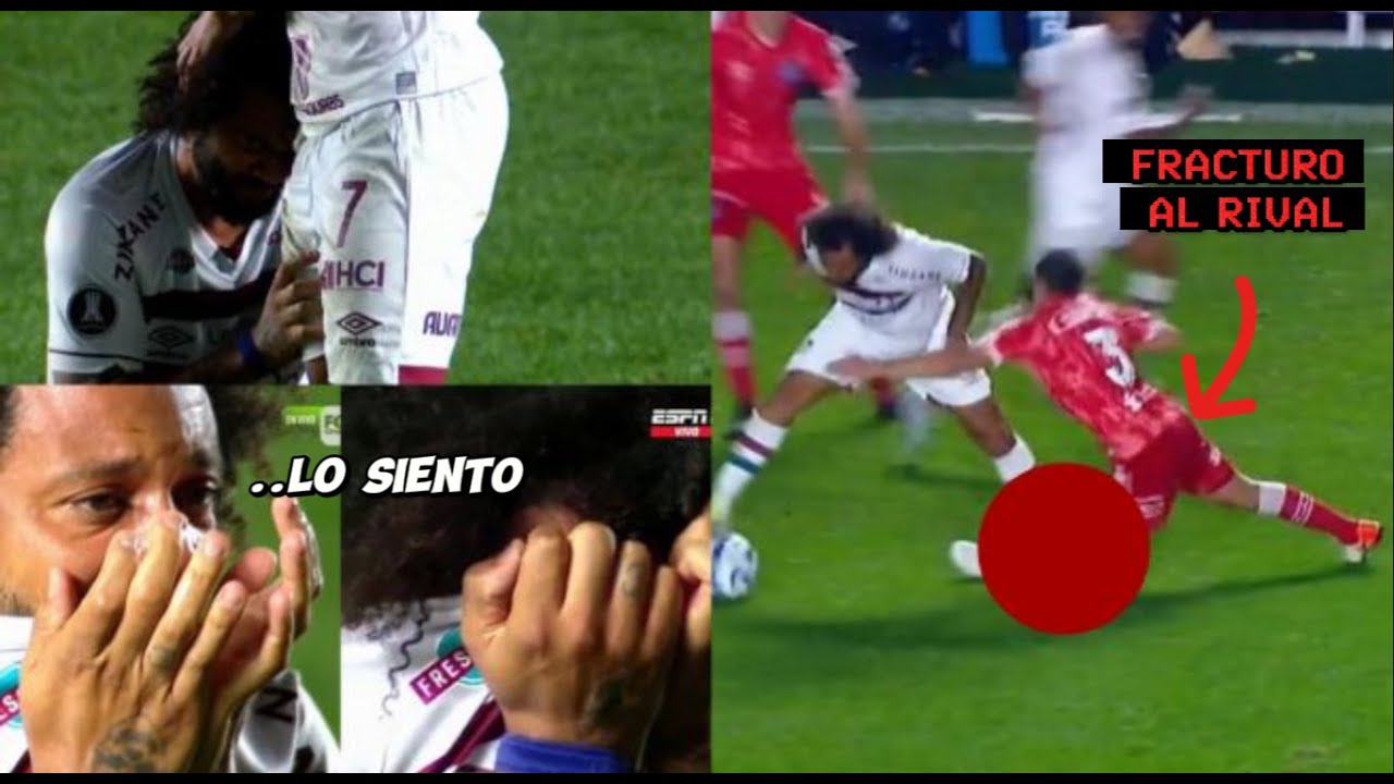 La Escalofriante Lesión Que Le Provocó Marcelo A Un Jugador De