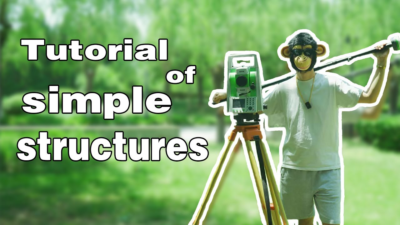 Tutorial for using Simple Structures #surveying #surveyor - YouTube
