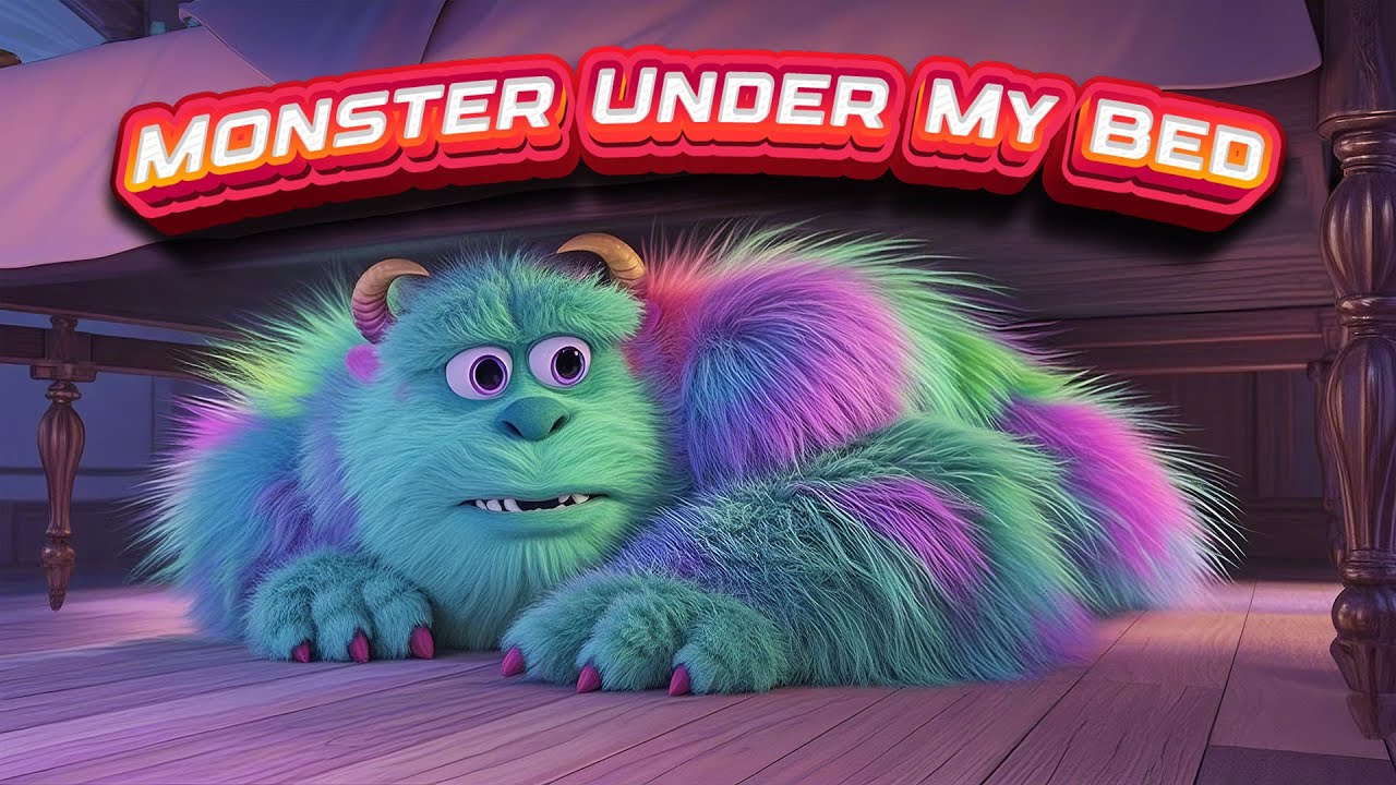 Monster Under My Bed | Not-So-Scary Bedtime Song | Friendship & Bravery ...