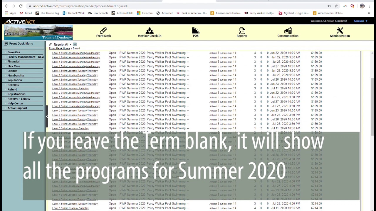 How to register for a program - YouTube