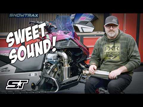 MBRP Aftermarket Snowmobile Exhausts for the Arctic Cat EXT Special 858