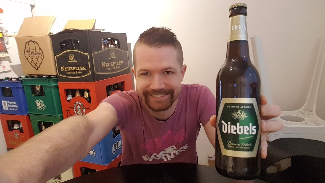 Beer review #31 Diebels Alt (Issum, Nordrhein-Westfalen) 🇩🇪 - YouTube