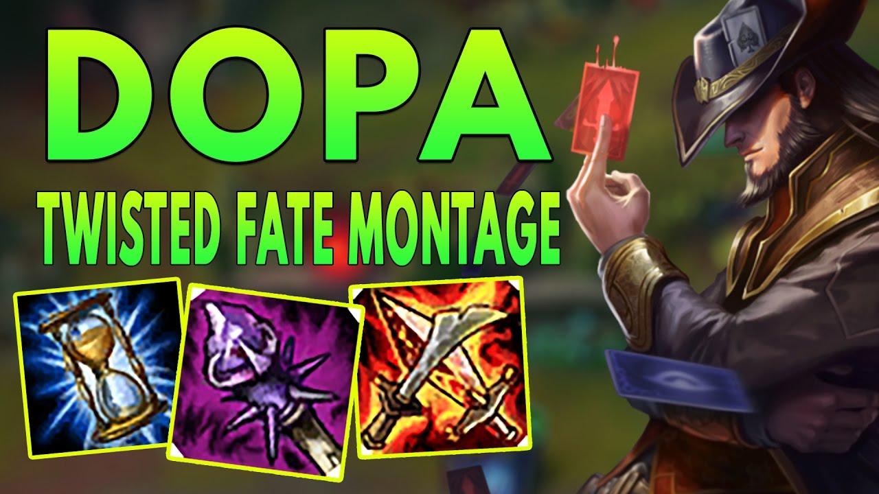 DOPA TWISTED FATE MONTAGE League of LegendsLOLPlayTV - YouTube