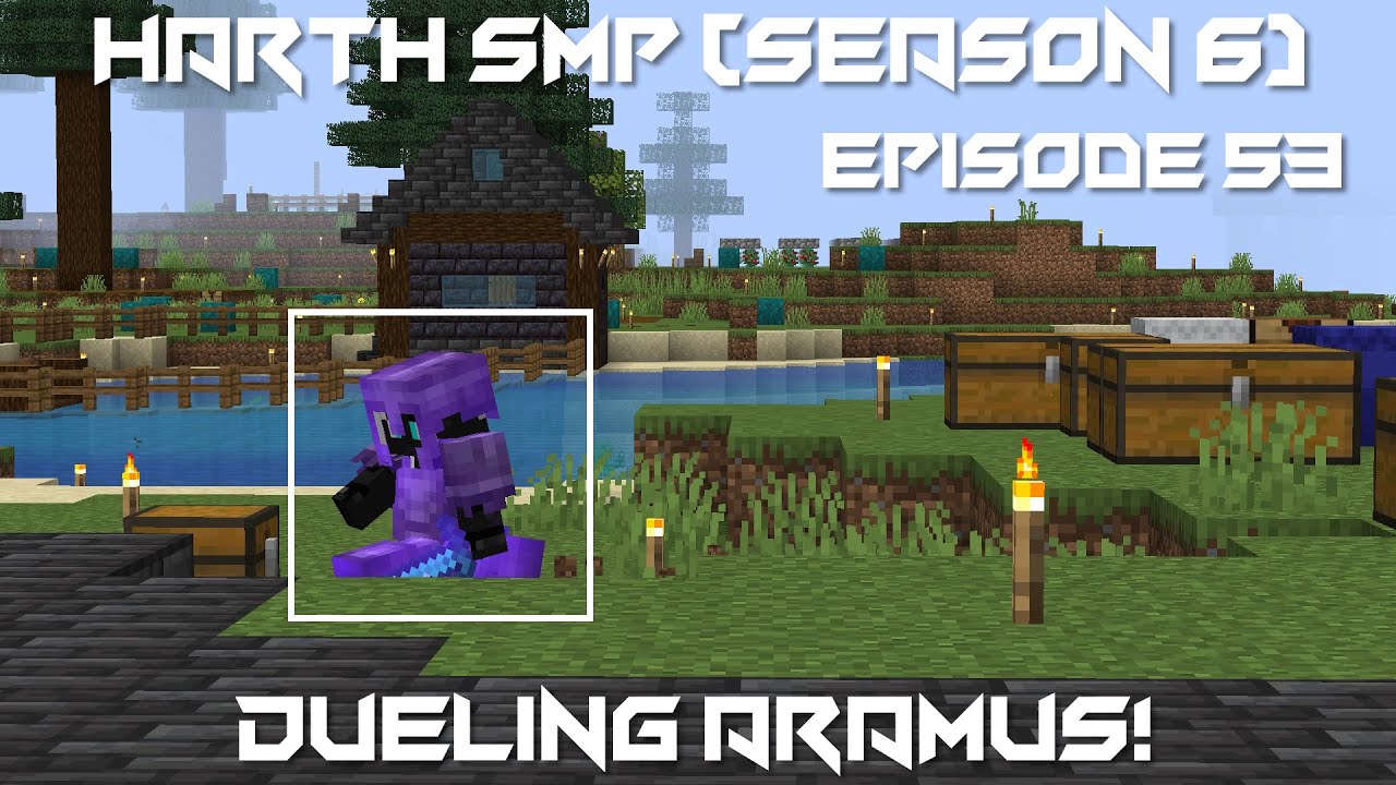 Dueling Aramus! - Minecraft Harth SMP #53 (Season 6) - YouTube